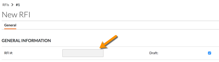 What is a 'Draft' RFI? - Procore