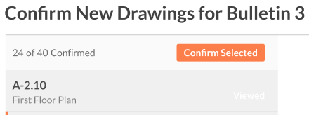 Review and Confirm Drawings - Procore